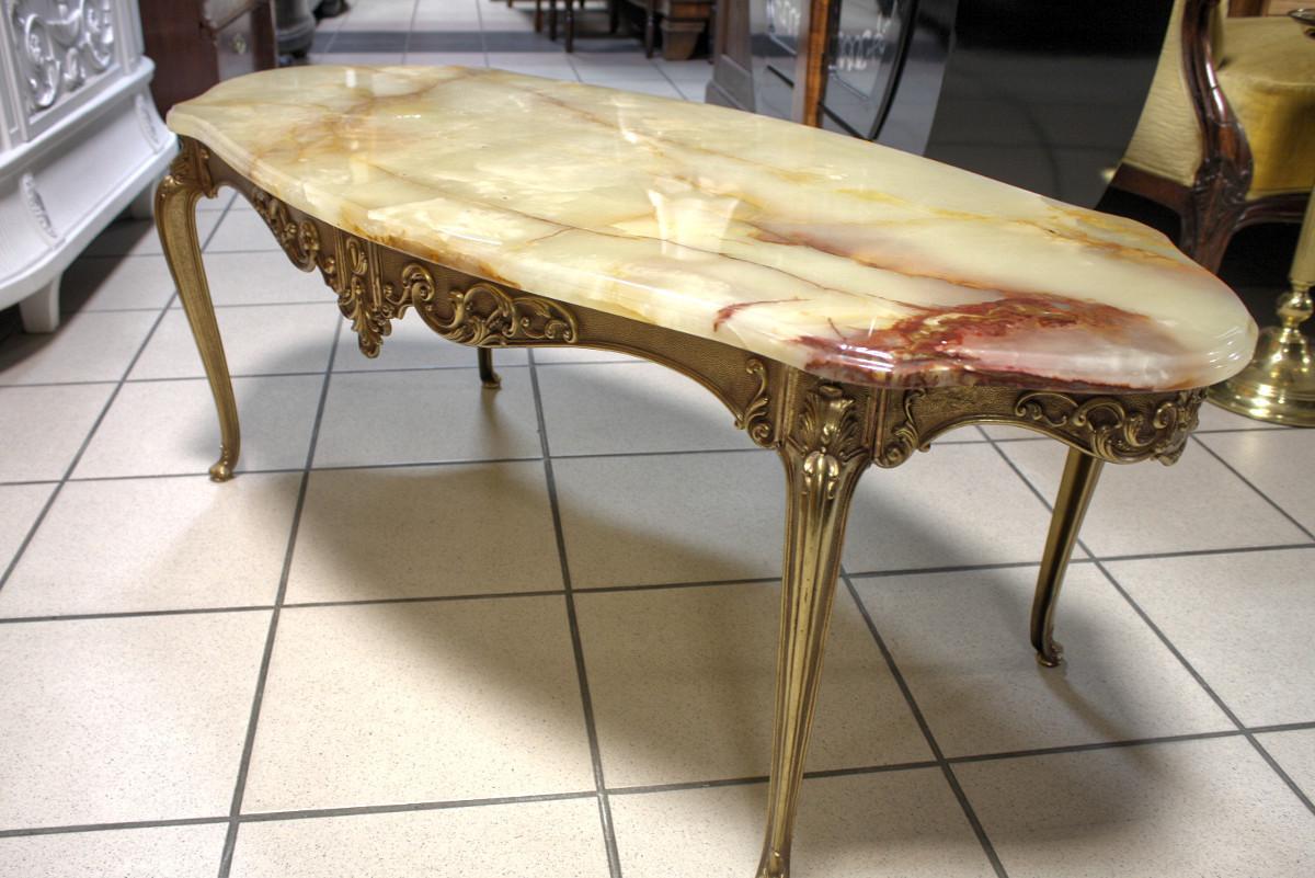 MOSIĘŻNA ŁAWA Z KAMIENNYM BLATEM